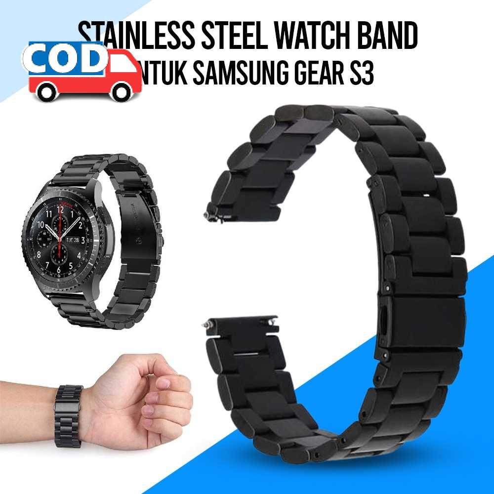Jual Tali Jam Tangan Smartwatch Watch Band Strap Stainless 3 Pointer ...