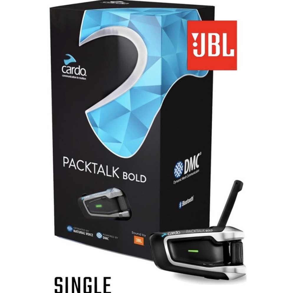 Jual Intercom packtalk BOLD JBL Cardo Single pack Original | Shopee ...