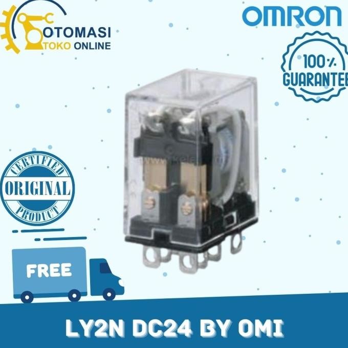 Jual SIAP KIRIM RELAY OMRON LY2N DC24 | Shopee Indonesia