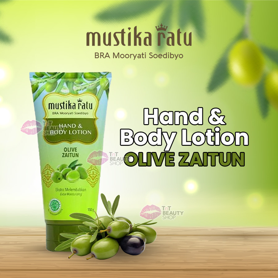 Jual Mustika Ratu Hand & Body Lotion Olive Zaitun - Bengkoang 150gr ...