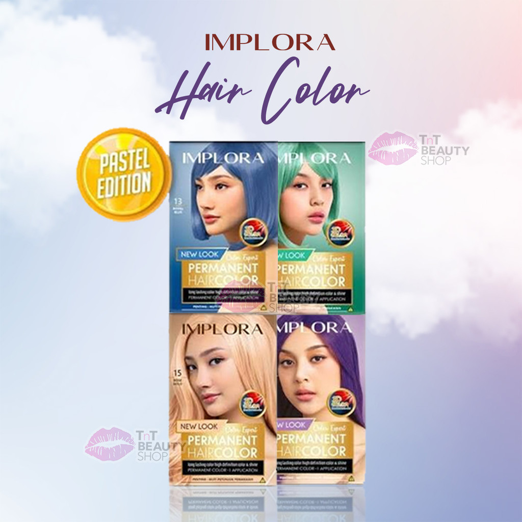 Jual Implora New Permanent Hair Color - Pastel Edition - Cat Rambut ...
