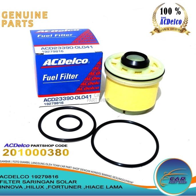 Jual TERBARU FUEL FILTER SARINGAN SOLAR INNOVA, HILUX, FORTUNER, HIACE ...