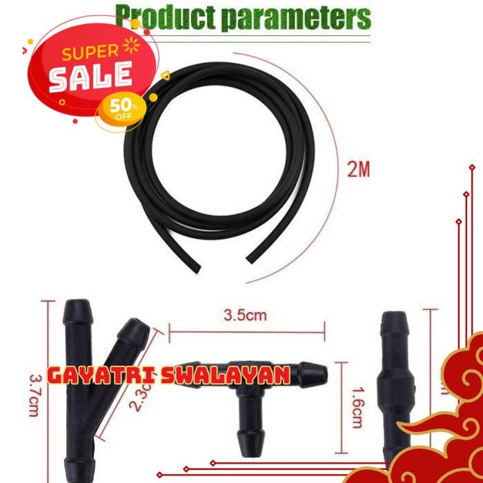 Jual AIR WIPER ORIGINAL SET SELANG WIPER SELANG AIR WIPER ORIGINAL PLUS ...