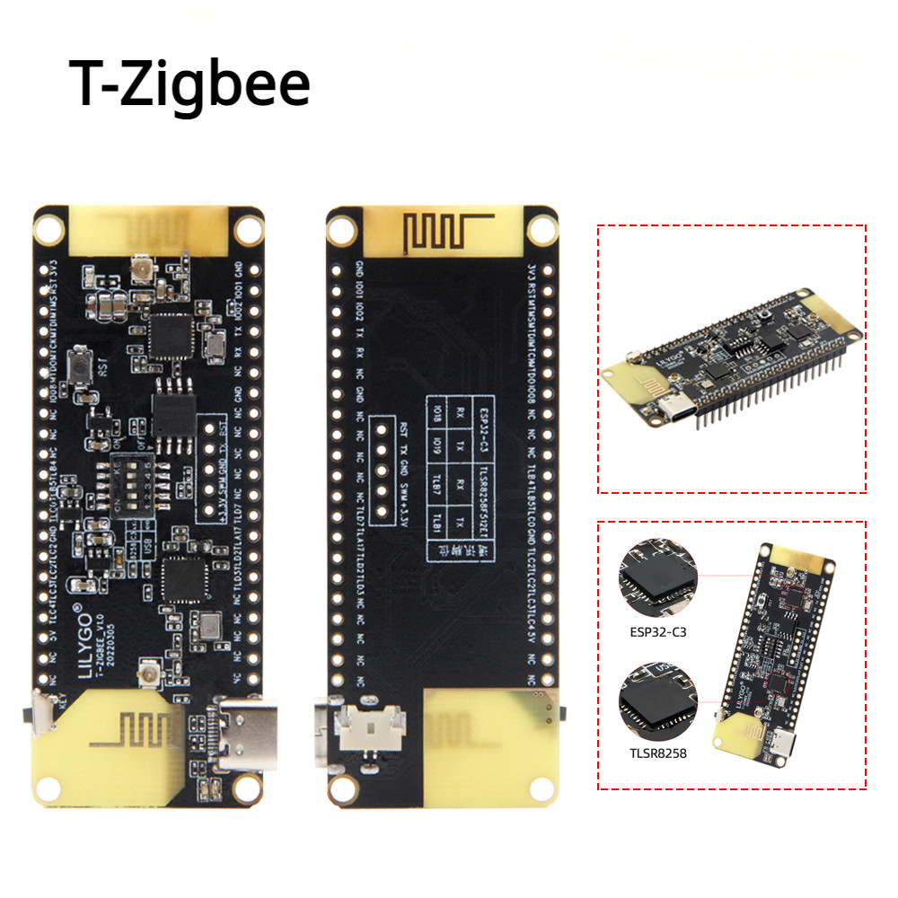 Jual Lilygo T-Zigbee T-ZigbeePA ESP32-C3 TLSR8258 Zigbee Ultra | Shopee Indonesia