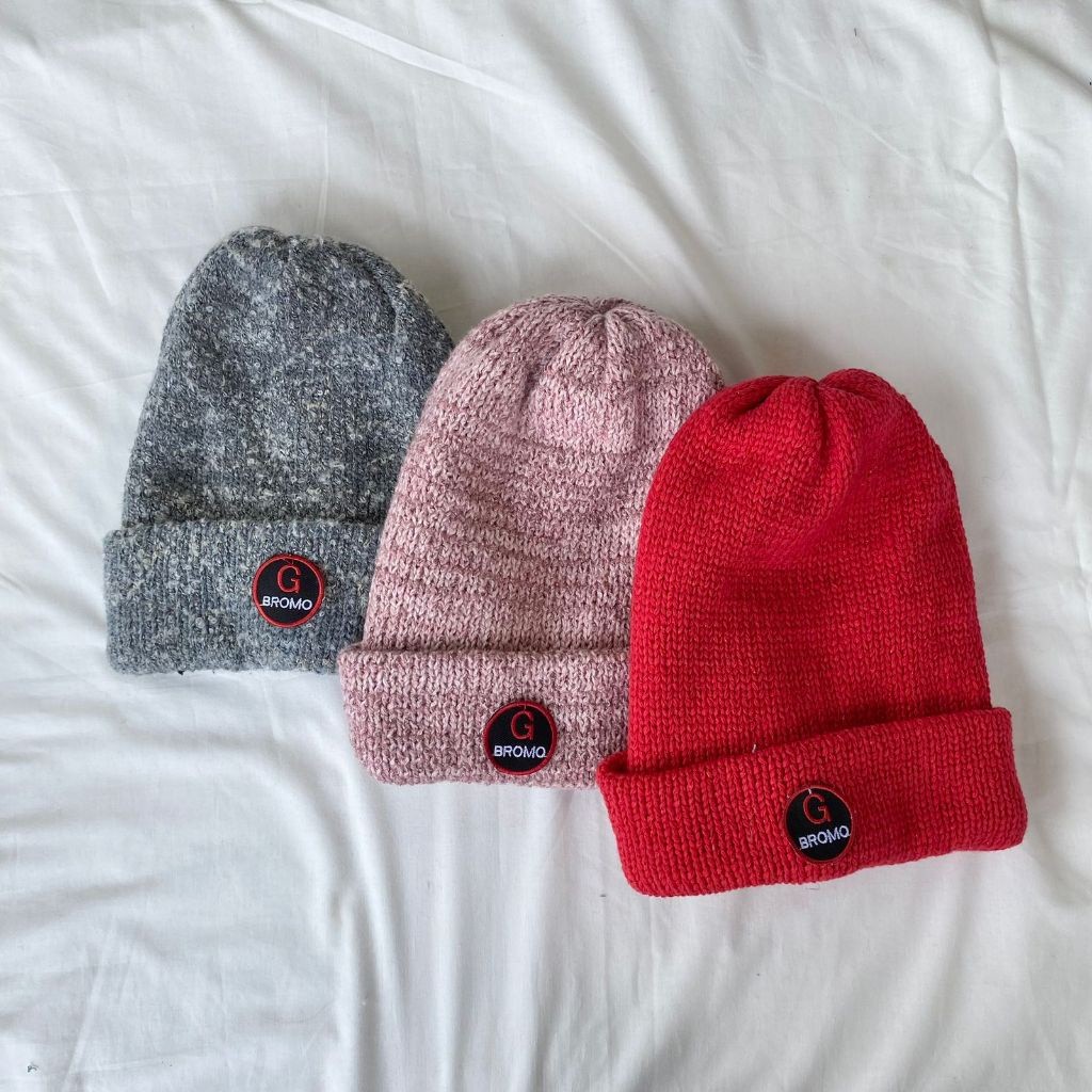 Jual Kupluk Bromo Tebal Premium / Syal Bromo Tebal Syal Rajut Hangat ...