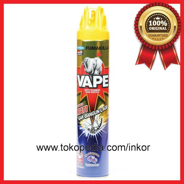 Jual VAPE AEROSOL ULTRA ANTI NYAMUK DAN KECOA ANTI DBD LAVENDER 750ML ...