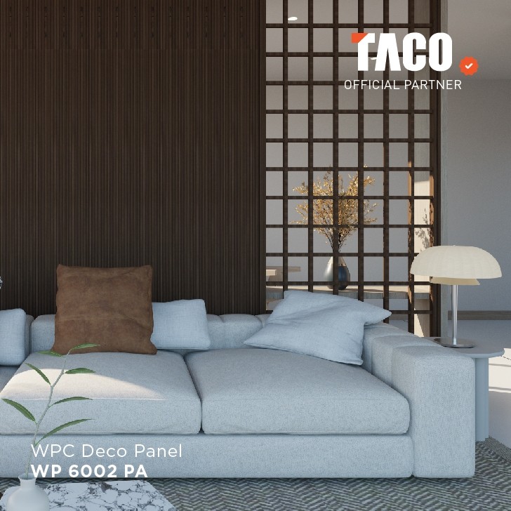 Jual TACO WPC Deco Panel Small Waves - Wallpanel PVC Hiasan Dinding ...