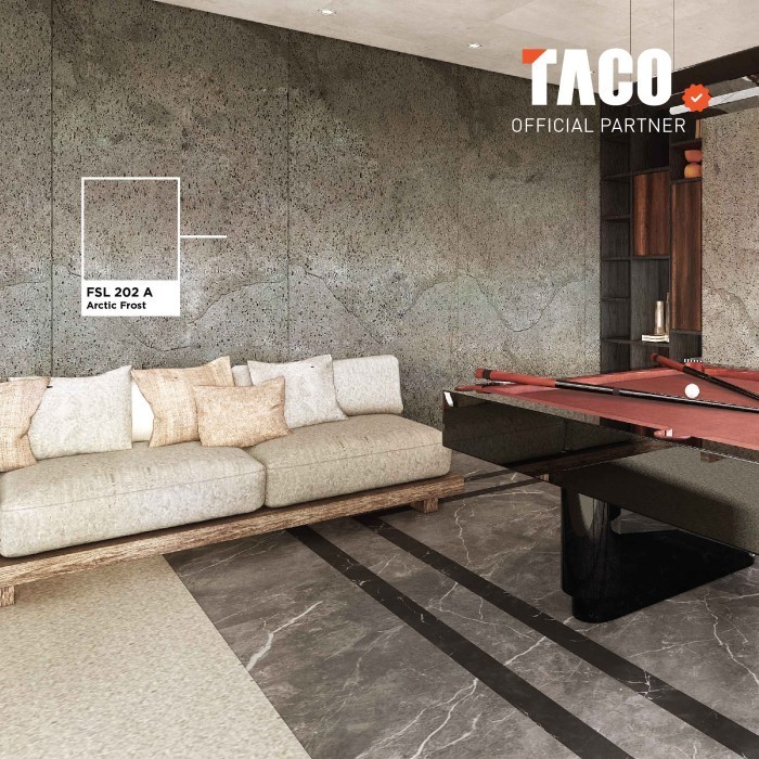 Jual TACO Fideco Wall Panel Stone Veneer Non Translucent Tebal 2mm ...