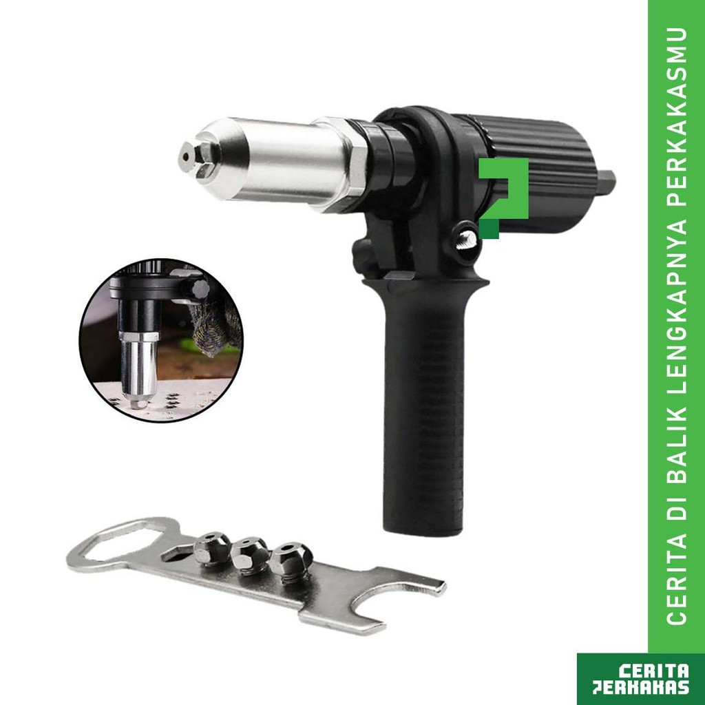 Jual Rivet Adaptor Mesin Bor CP / Adapter Riveter Cordless Drill ...