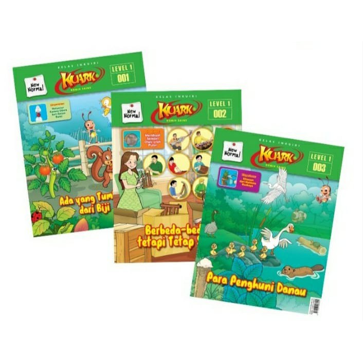 Jual Edisi 1 3 KUARK Komik Sains Paket Siap OSK 2021 Tahun XVII | Shopee Indonesia