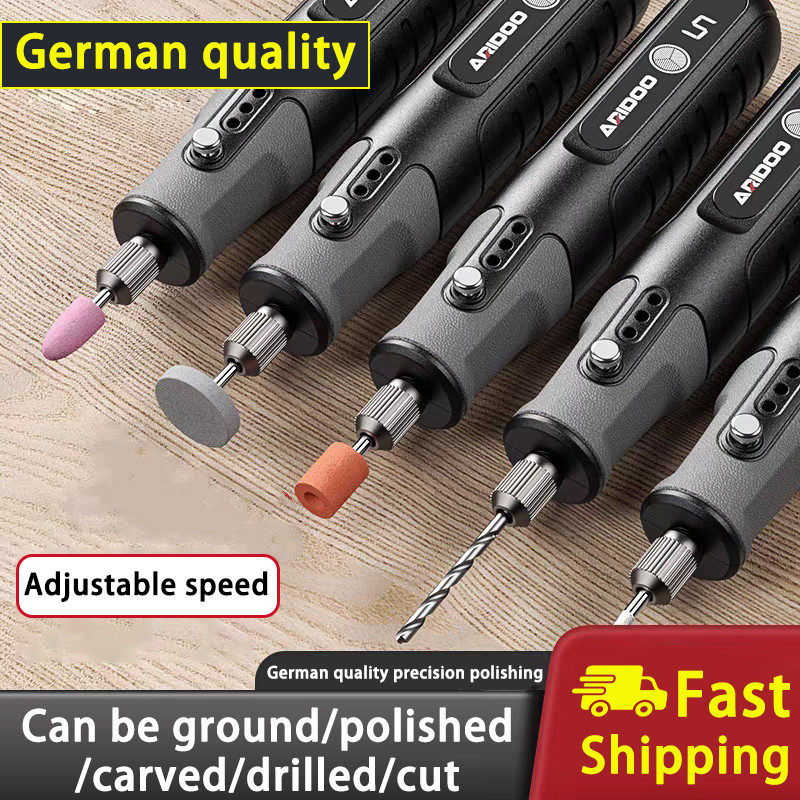 Jual Mini Grinder Set Cordless Portable 12V Electric Drill Dapat ...