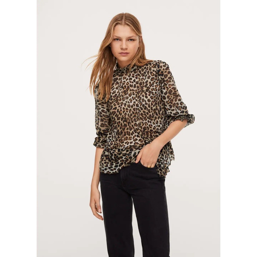 Jual MANGO - BLOUSE LEO | Shopee Indonesia