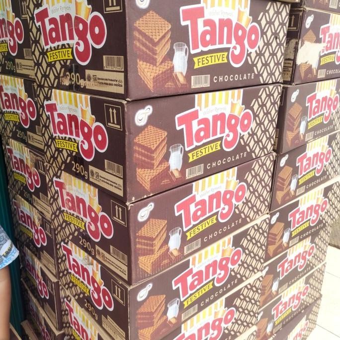 Jual Ele Tango Kaleng Cokelat 300Gr 1 Dus | Shopee Indonesia