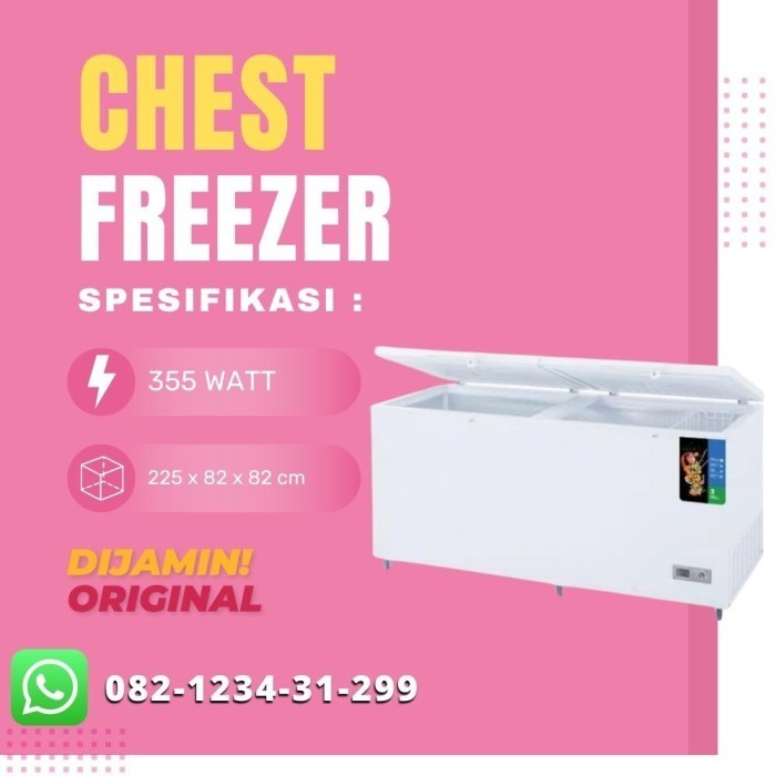 Jual CHEST FREEZER RSA CF 1200 KULKAS BOX 1000 LITER ORIGINAL | Shopee ...