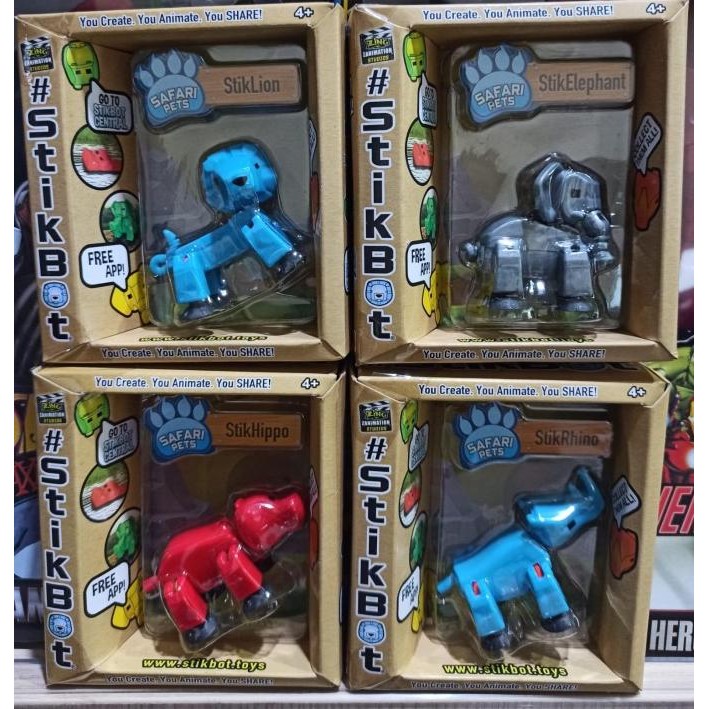 Jual Stikbot Pets Serie 2 StikHorse Figure Safari Pets | Shopee Indonesia