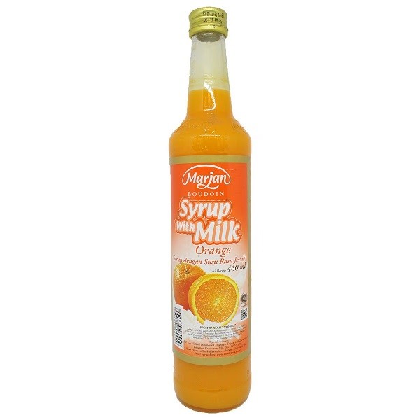 Jual MARJAN WITH MILK ORANGE 460 ML | Shopee Indonesia