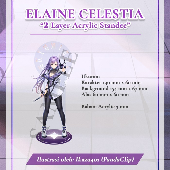 Jual Ready Standee Elaine Celestia New Costume | Shopee Indonesia