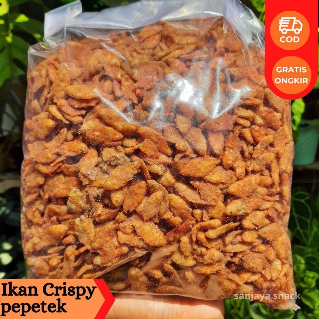 Jual It34 IKAN CRISPY PEPETEK BABY FISH CRISPY 1/2 KG (500 GRAM ...
