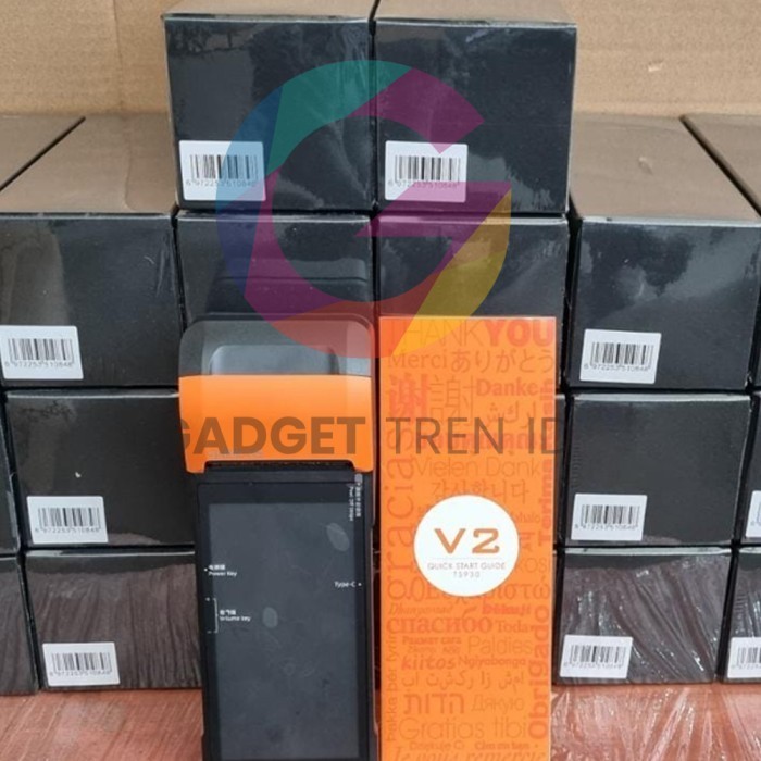 Jual Mesin Kasir Sunmi V2 2/16Gb 4G Android Portable Thermal Printer Scan | Shopee Indonesia