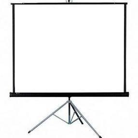 Jual Tripod Screen Projector (Layar Proyektor 96") 2,44X2,44 Meter ...