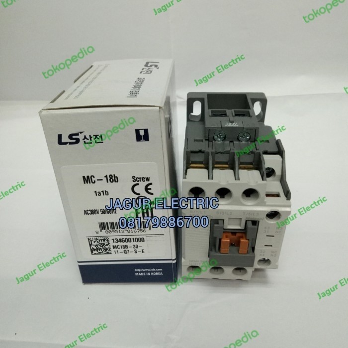 Jual New Contactor 18/Kontaktor 18A Mc-18B 380Vac Ls Original | Shopee ...
