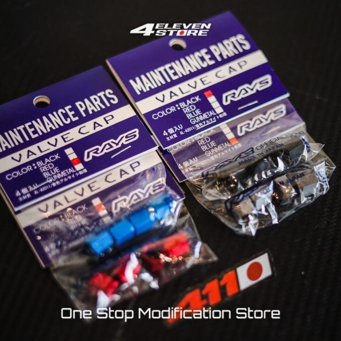 Jual Rays Valve Cap (tutup pentil roda) original made in japan | Shopee ...