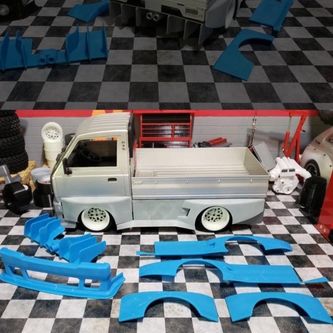 Jual (Ready) WPL D12 Bodykit, WPL D12 Body kit, R3Design | Shopee Indonesia