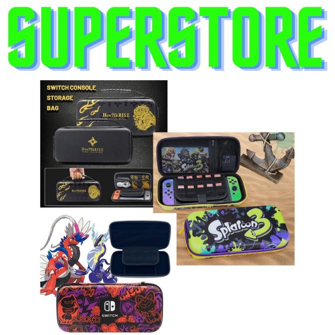 Jual Nintendo Switch Monster Hunter Rise EVA Pouch Bag Carry Case MH ...