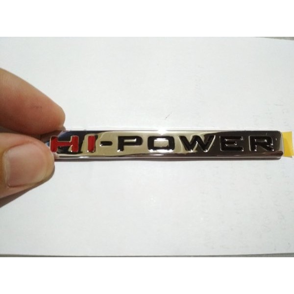 Jual Emblem Hi Power Original Satuan Barang Langka | Shopee Indonesia