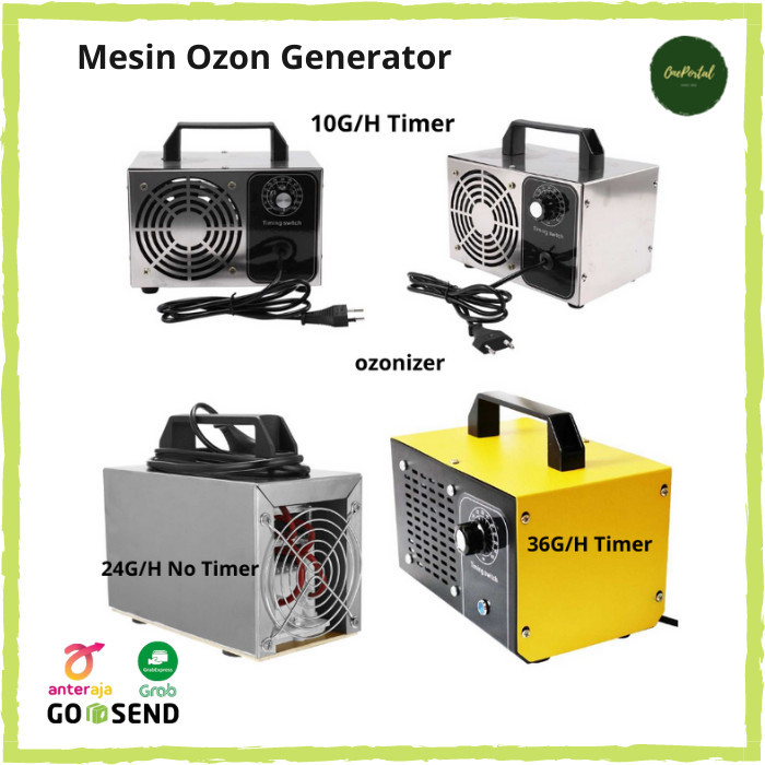 Jual Mesin Ozone Generator Ozon / Ozonizer Sterilizer Purifier Ruangan | Shopee Indonesia