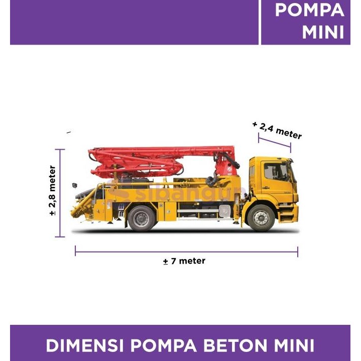Jual Hits!! Pompa Beton Mini Vol 01-25 M3 | Shopee Indonesia