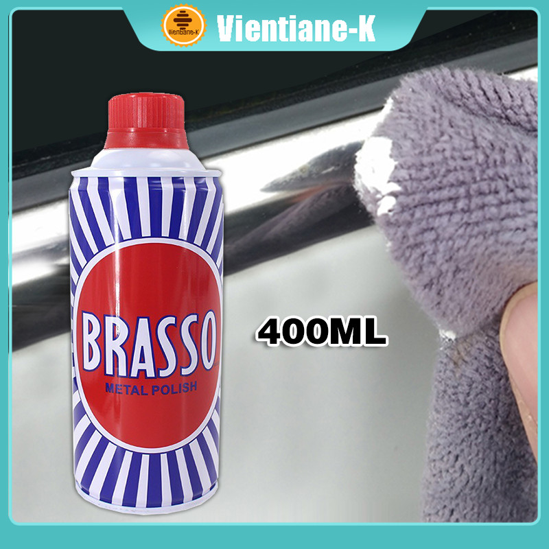 Jual Brasso Metal Polish 400ml Panghilang Karat Pengkilap Logam Kuningan Pencegah Karat | Shopee ...