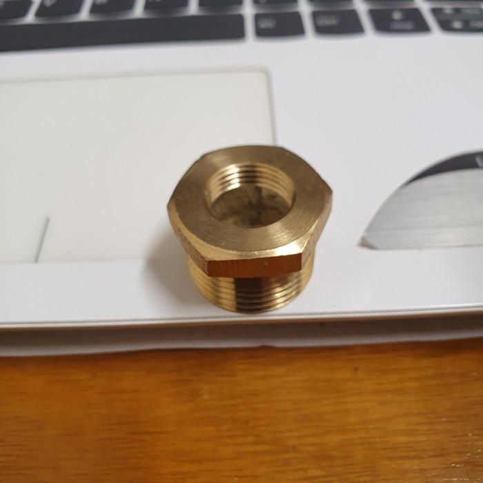 Jual Bushing / Vlock Ring kuningan 1/4 x 1/8" inch | Shopee Indonesia