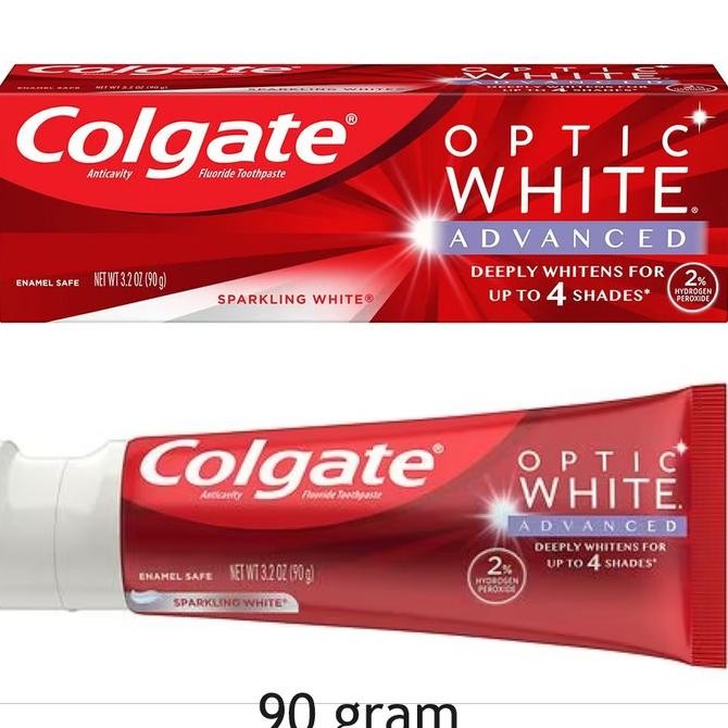 Jual Colgate Optic White Stain Fighter Stain Removal Toothpaste Clean ...