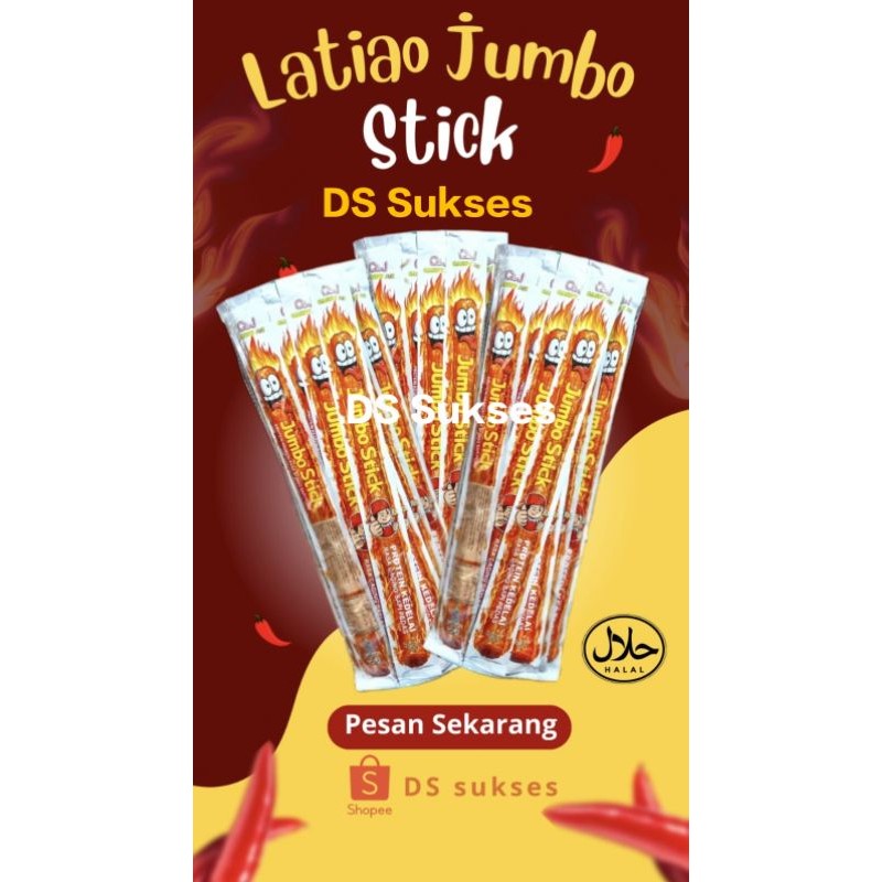 Jual JUMBO STICK 50 CM C&J ISI 20 | Shopee Indonesia