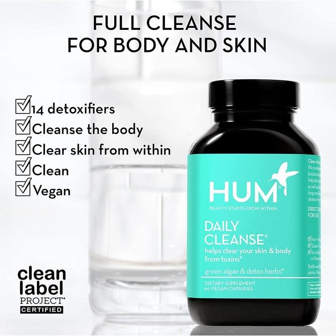 Jual Hum Nutrition Daily Cleanse Skin & Body Detox green algae herbs ...