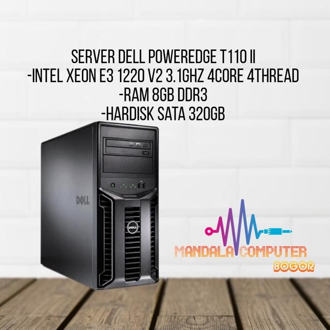 Jual Server Tower Dell PowerEdge T110 II | Shopee Indonesia