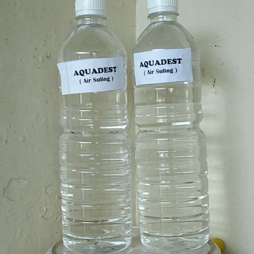 Jual Aquadest / Akuades / Aquades / Air Suling 1LITER | Shopee Indonesia