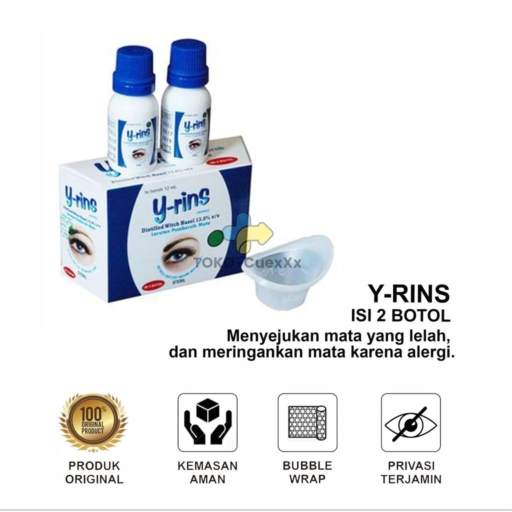 Jual HARGA TERBAIK, HANYA DI SINI! Y-RINS LARUTAN PEMBERSIH MATA STERIL ...