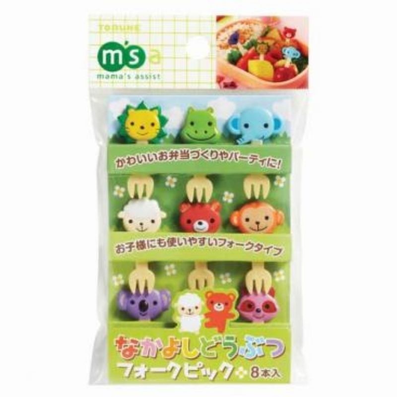 Jual MURAH TORUNE TUSUK BENTO FOOD PICK 8 PC GARPU 3 TUSUK BUAH SOSIS ...