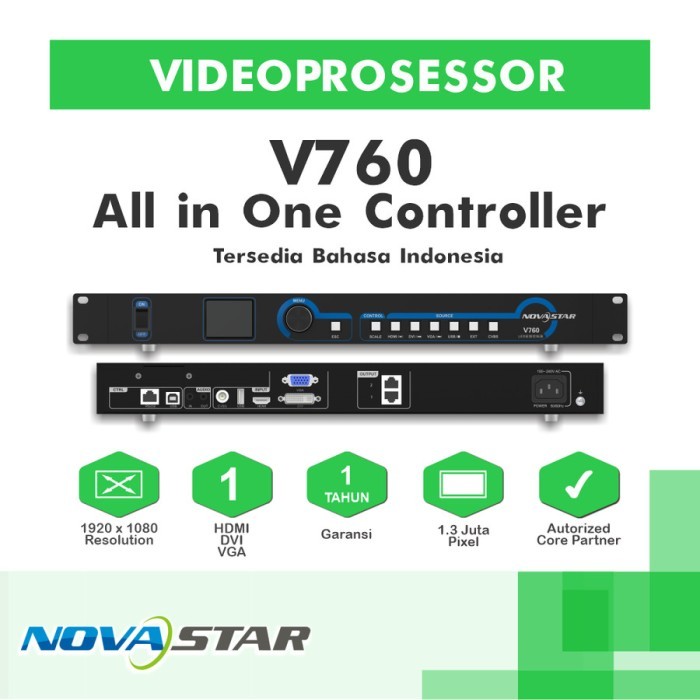 Jual Jual!!! Led Videoprocessor Controller Vp Novastar V760 Videotron Sending Card | Shopee ...