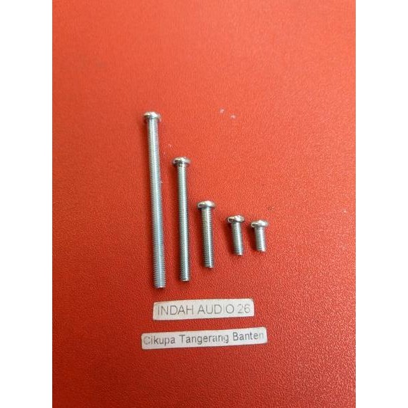 Jual baut jp m 3 x 8 mm sekrup m3 x 8mm drat halus standar. size diameter drat 3mm x tinggi 8mm ...