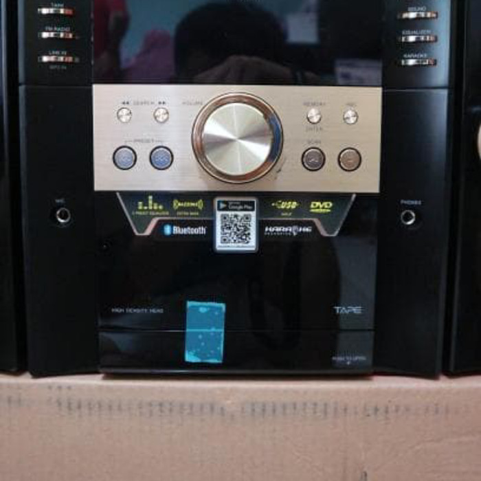 Jual Compo Politron Mini Hifi Xl 2910 Dvd,Usb,Vcd,Cd,Radio,Tape Dan ...
