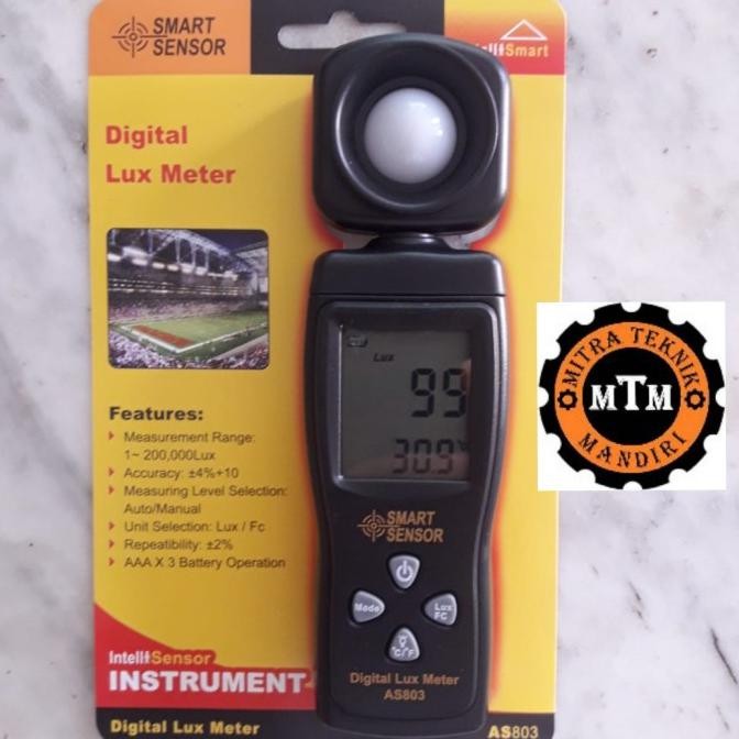 Jual Baru ALAT UKUR DIGITAL LUX METER ALAT PENGUKUR INTENSITAS CAHAYA rum11 Ayo Beli | Shopee ...