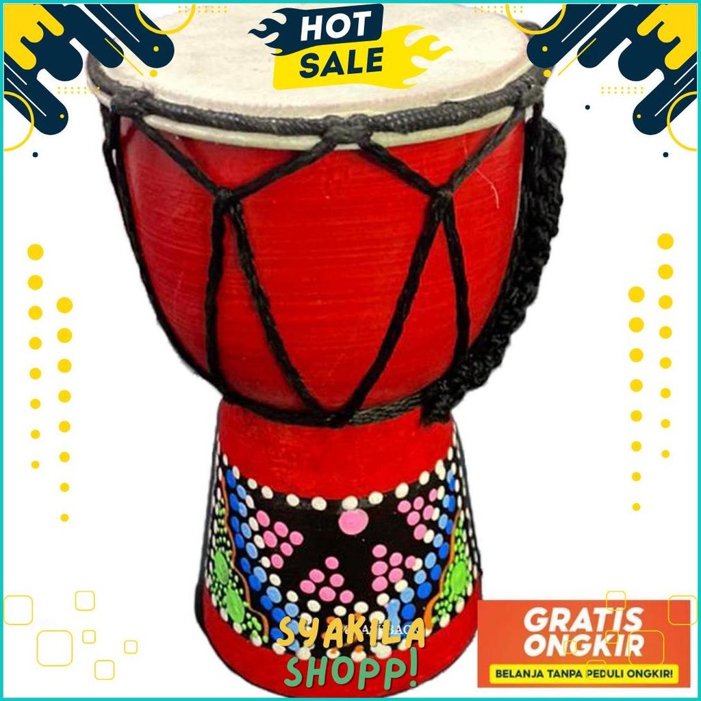 Jual Kendhang Jimbe Djembe 15 Cm Alat Musik Traditional Perkusi Gendang ...