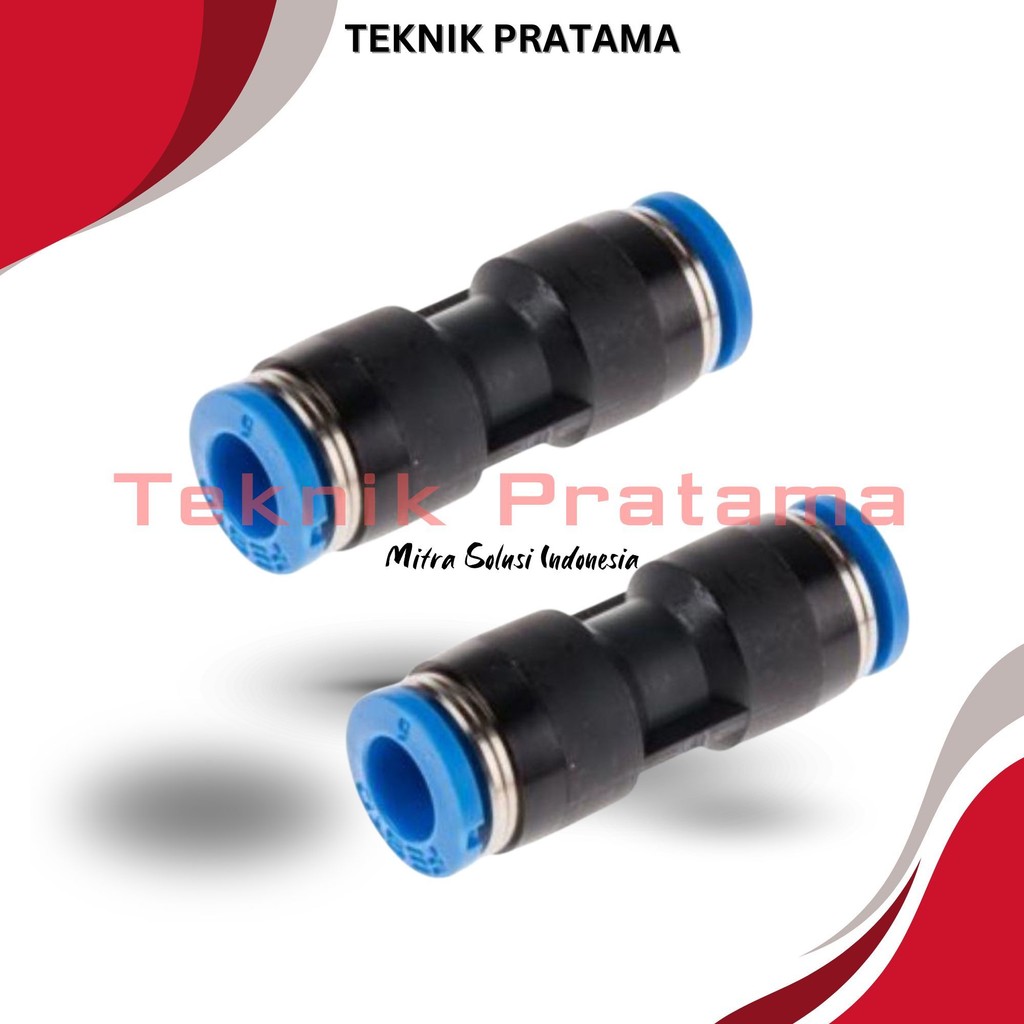 Jual 8MM FESTO PUSH IN CONNECTOR QS-8 / FITTING TYPE LURUS MPU 8MM FESTO | Shopee Indonesia