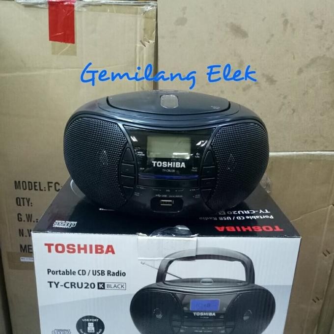 Jual Mini Compo Toshiba Ty-Cru20 ( Usb,Mp3,Radio ) | Shopee Indonesia