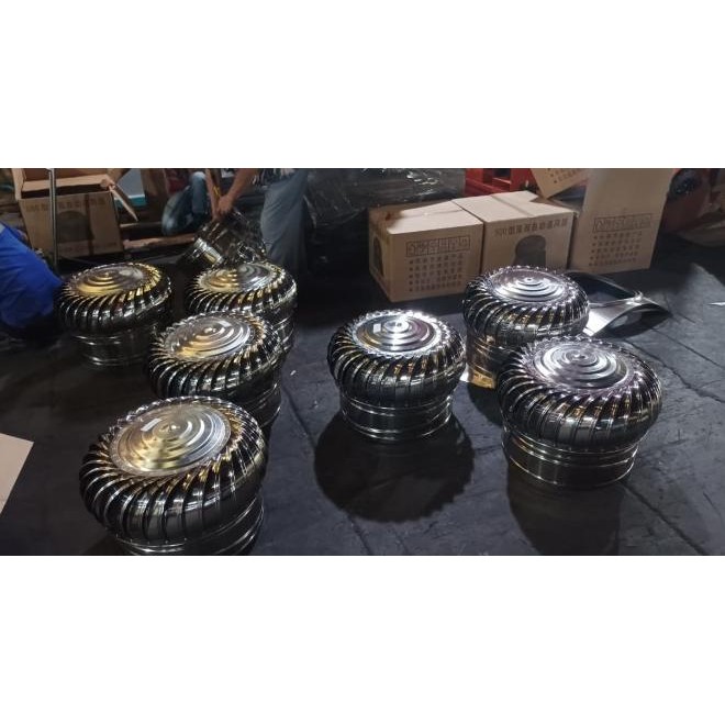 Jual Turbine Ventilator Ventilasi Blower Atap Rumah Pabrik 20 Inch ...