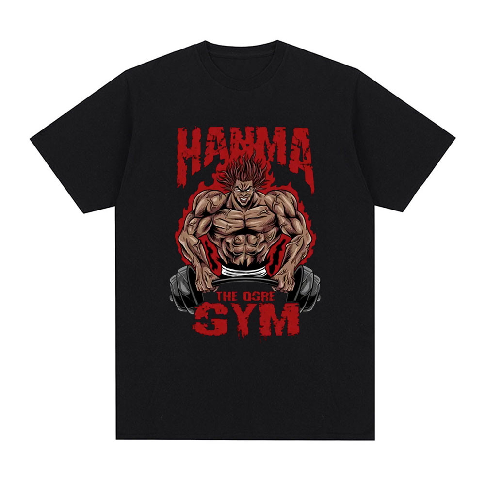 Jual Anime Baki The Grappler Kaos Manga Yujiro Hanma Kaos Gym Raksasa ...
