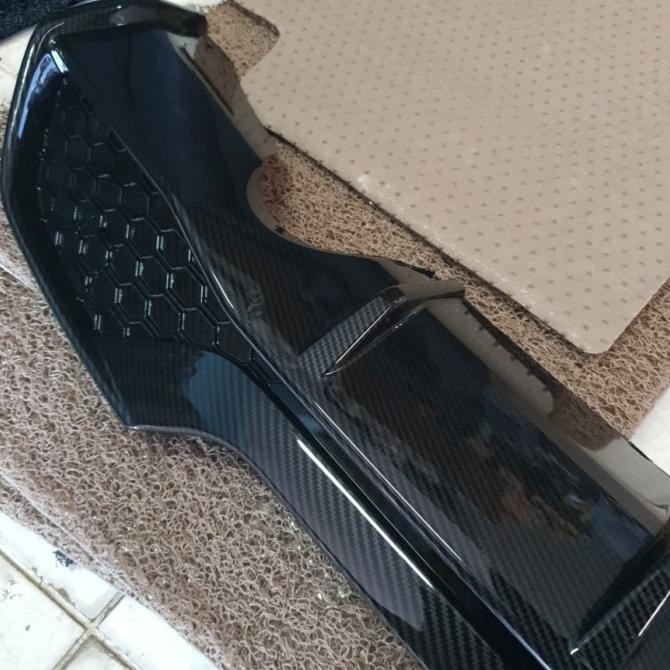 Jual DIFFUSER SKIDPLATE RS STYLE NEW BRIO OTOPROJECT BODYKIT CARBON ...